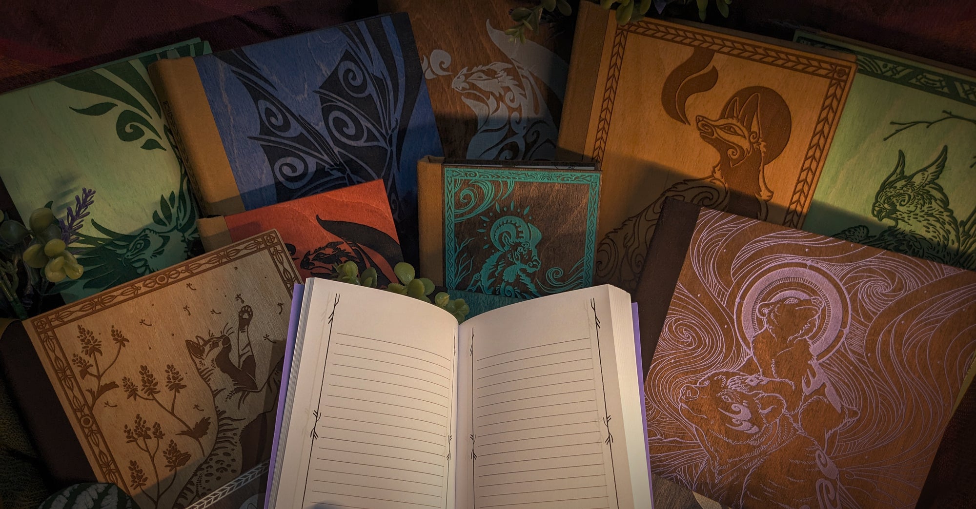 Talenshi Studios Refillable Magnetic Journals, Bird Art, and More ...